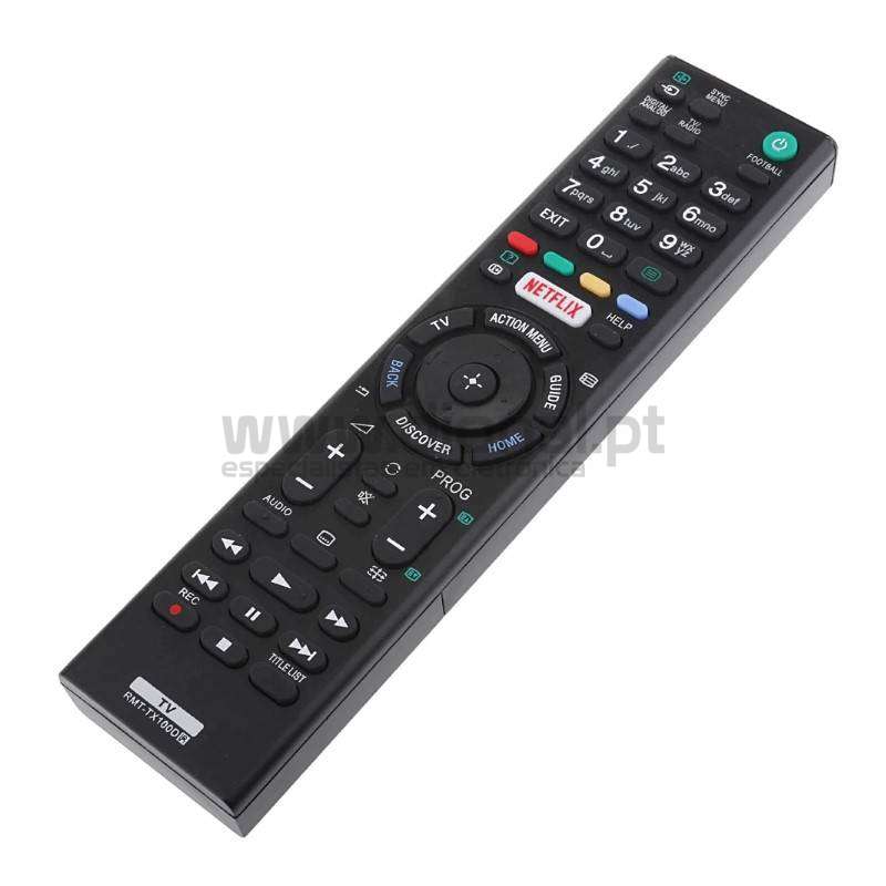 RMT-TX100D, Comando tv sony