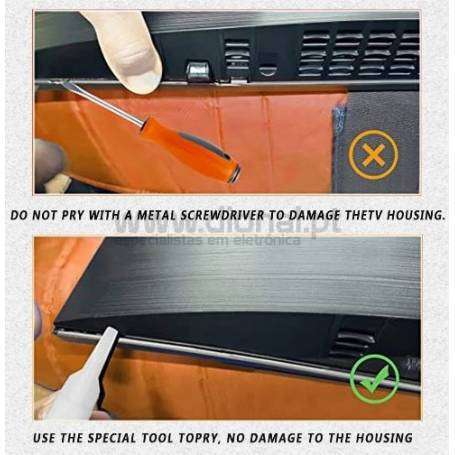 Jig para destravar as travas TV SAMSUNG,KS7500/7000,KU6500/6400