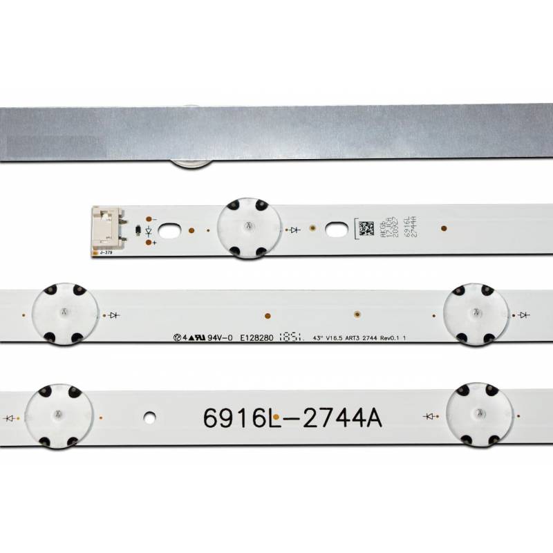 Régua de LED para TV LG 43UH610V 43UH6030 43UH603V-ZE 6916L-2744A